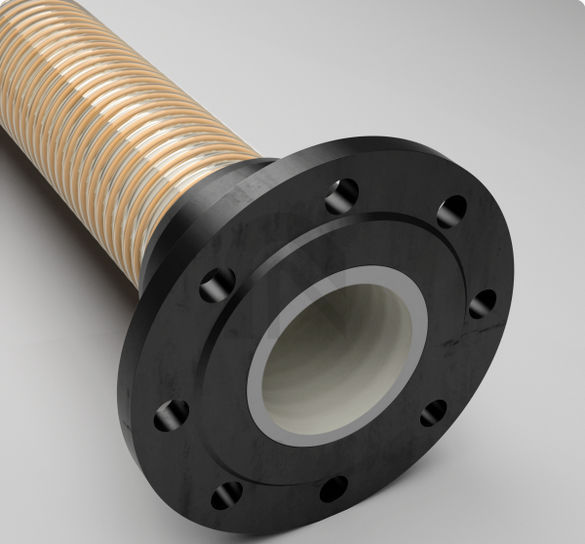 Bride pour tuyaux - Combiflex Cast-on PU Fixed Flange - Masterflex SE ...