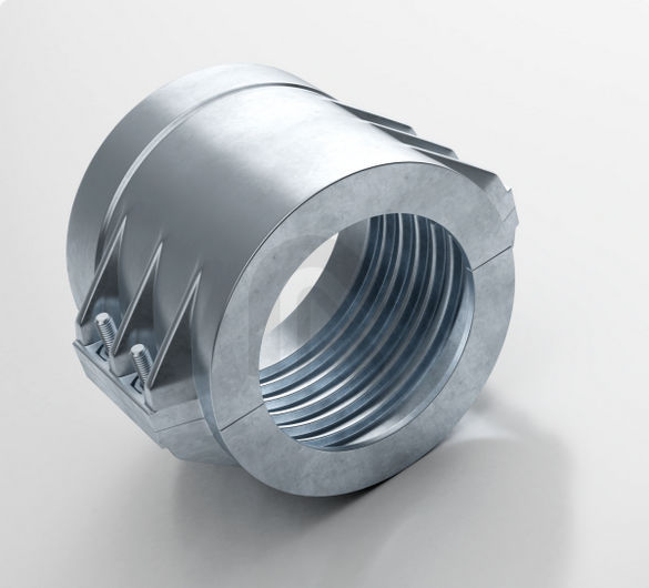 Collier clamp en aluminium - 0022 series - Masterflex SE - à vis