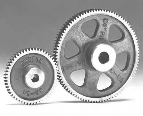 Engrenage à denture droite - Boston Gear - droit / arbré / d'arbre