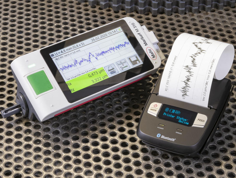 Rugosimètre de surface - MarSurf M 310 - MAHR - portable / avec ...