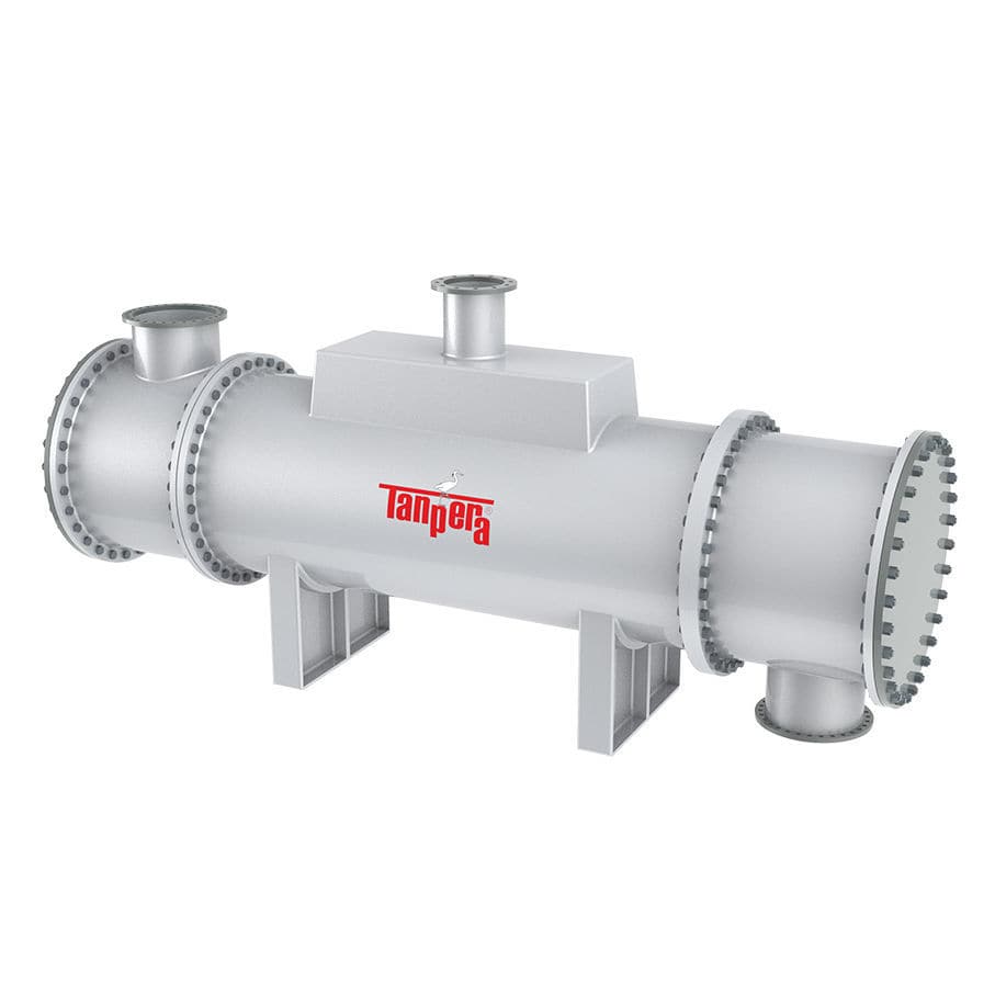 Condenseur à vapeur - Tanpera - à tubes et calandre / pour l'industrie ...