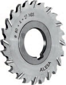 Fraise trois tailles - 3555 - ALESA - monobloc / à rainurer / HSS