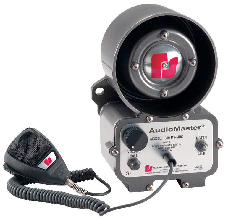 Interphone pour usage intensif - 310-MV-MNC - FEDERAL SIGNAL - audio ...