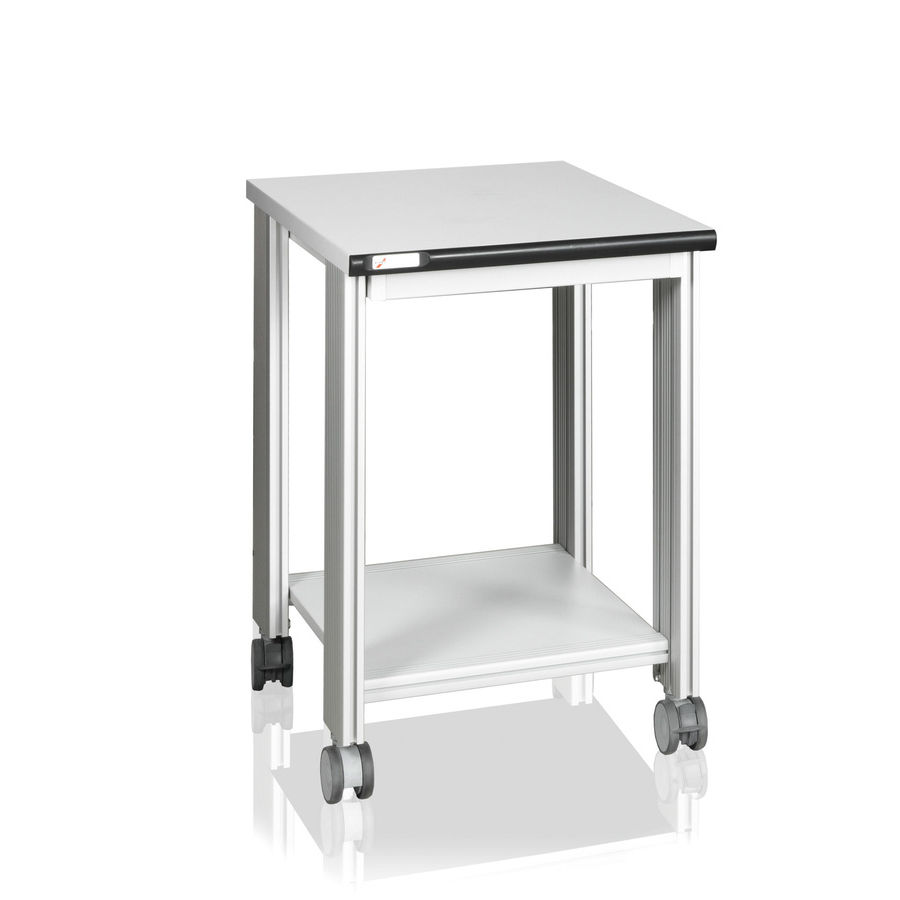 Chariot de laboratoire - ELABO - à étagères / à roulettes / avec frein