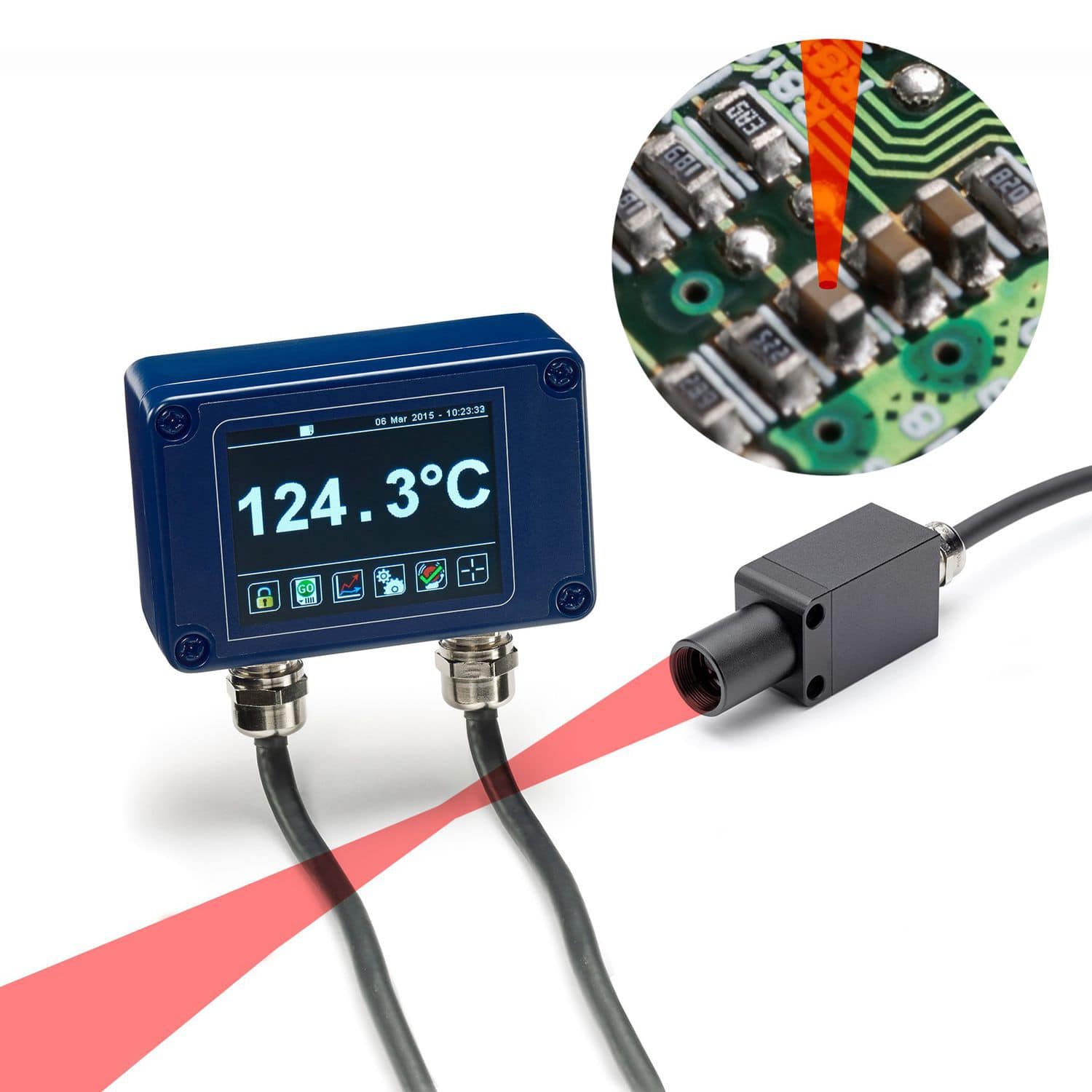 Capteur de température à infrarouge - PyroCube XS - Calex Electronics ...