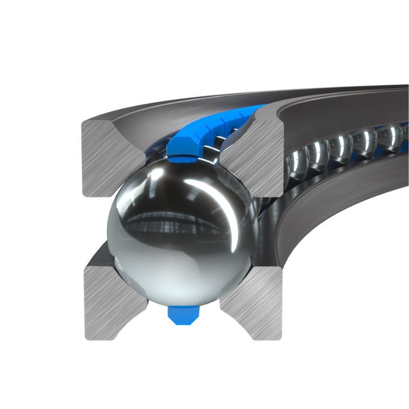 Roulement avec cage en plastique - LER series - Franke GmbH - à billes ...