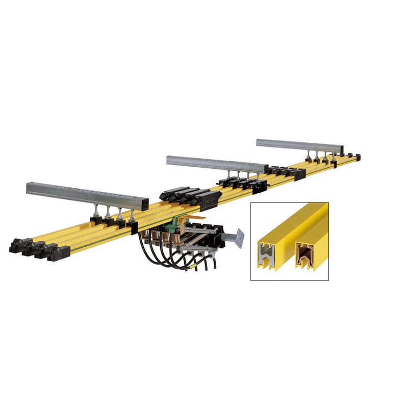 Rail conducteur unipolaire - Single PowerLine 0812 Series - Conductix ...