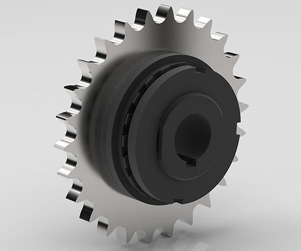 Pignon de chaîne - ECS - ENEMAC - à denture droite / arbré