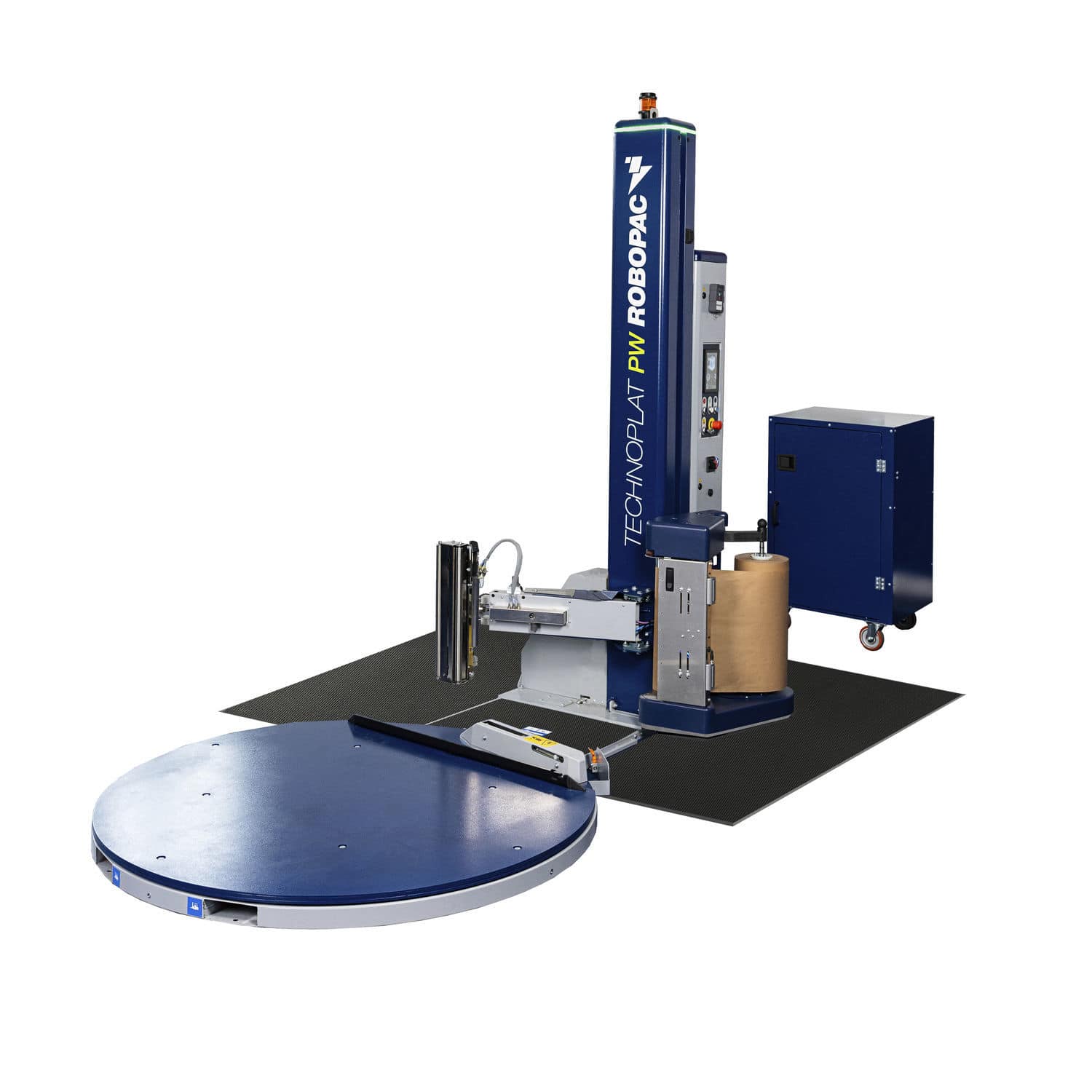 Banderoleuse de papier - TECHNOPLAT PW - ROBOPAC SPA - à plateau tournant / automatique / pour ...