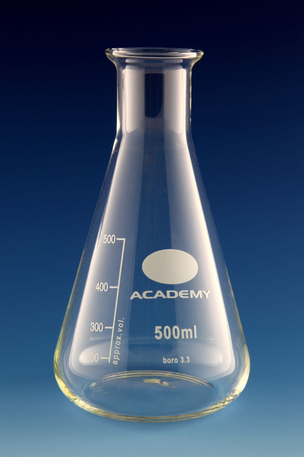 Fiole Erlenmeyer - 25 - 1 000 ml - Dixon Glass Ltd - en verre borosilicaté