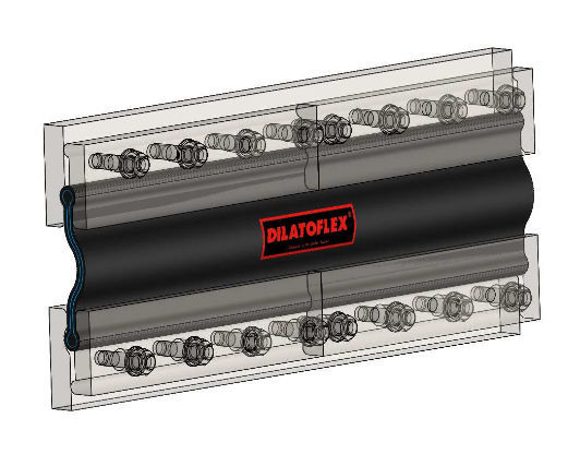 Joint en caoutchouc - BPO (dog bone)-U-BC1 - DILATOFLEX - pour tuyaux ...