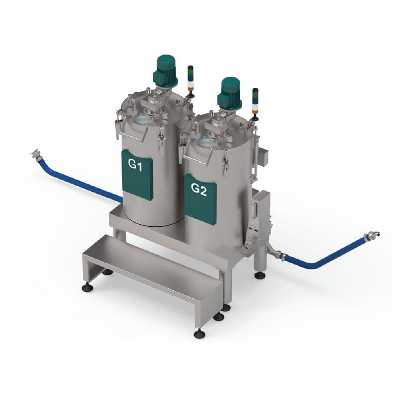 Malaxeur dynamique - SINTESI - Mori-Tem - batch / de liquide / vertical