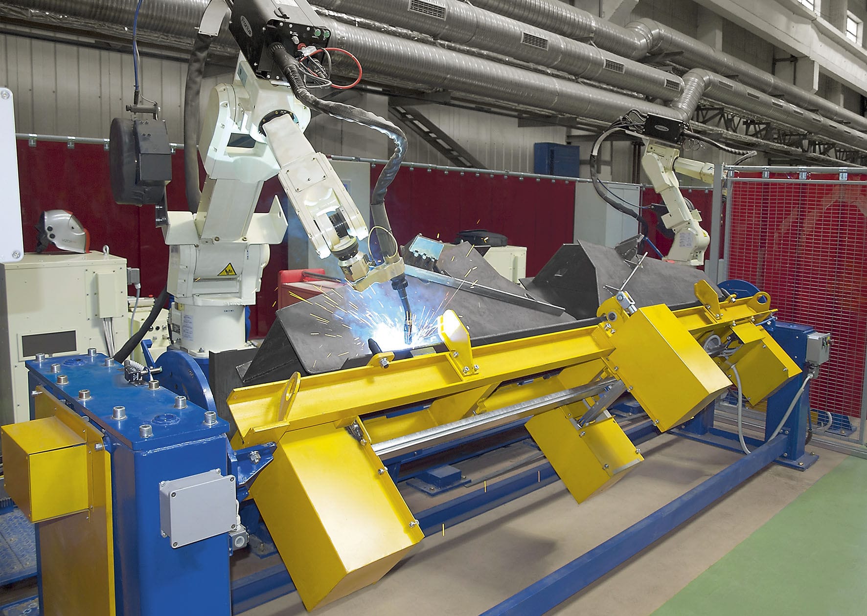 Cellule robotisée de soudage MIG-MAG - Techvagonmash - pour véhicule ...