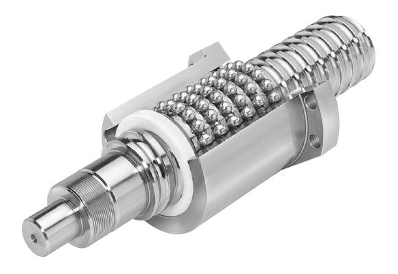 Vis à billes en acier - WMH Srl - de précision / filet par tourbillonnage