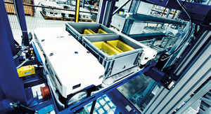 Tour de stockage de cartons - Fastbox - KNAPP - pour plateau