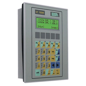 Terminal opérateur avec clavier - VT170 - ESA elettronica - encastrable / ARM Cortex / LCD