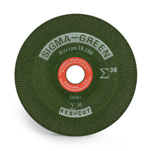 Meule de rectification - Sigma Green Max - Rex-Cut Abrasives - plate ...