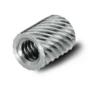 Insert fileté - 3005F5-6BR - Yardley Products - à presser / moleté / en ...