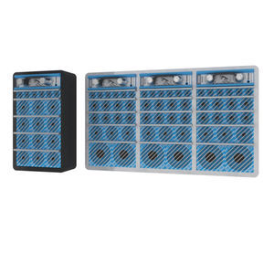 Système de traversée de cloison pour câble et tuyaux - Roxtec S Ex transit - Roxtec - de cadre ...