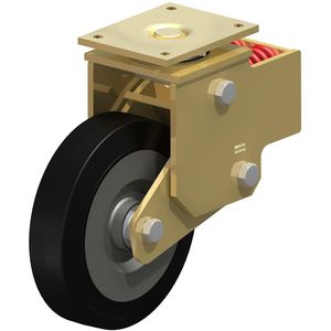 Roulette montée sur ressort - Tous les fabricants industriels - Vidéos