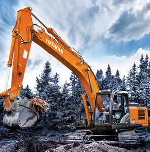 Pelleteuse intermédiaire - ZX130-6 - Deere-Hitachi Construction Machinery - sur chenilles / Tier ...