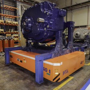 Chariot automoteur électrique - DTA - à 2 essieux