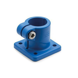 Connecteur de tube rond - FE - Inocon GmbH - en inox / réglable