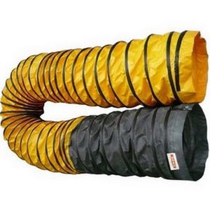 Gaine de ventilation flexible - VTR M2 - SEMA - en PVC / en polyester ...