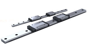 Rail de guidage linéaire - MSA S/LS - PMI - à billes / de précision ...