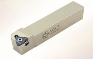 Porte-outil ISO - TI series - AKKO CUTTING TOOLS - à vis de réglage / de filetage / pour ...