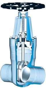 Vanne à opercule flexible - 700 JJ - Stahl-Armaturen PERSTA - avec ...