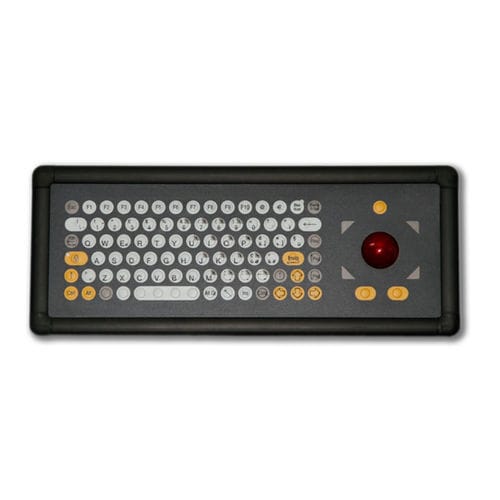 Clavier encastrable - KT-74-I-40 - k-tronic S.r.l. - à touches ...