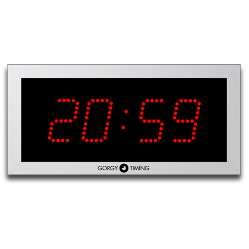 Horloge numérique - LEDI® 7 - GORGY TIMING - à LED / d'intérieur ...