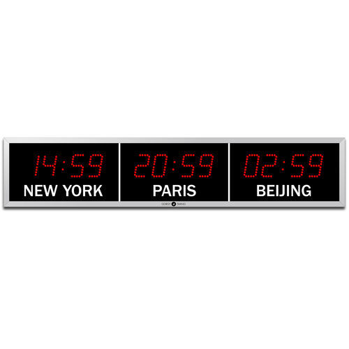 Horloge numérique - LEDI®WORLD REVERSO 7 - GORGY TIMING - à LED ...
