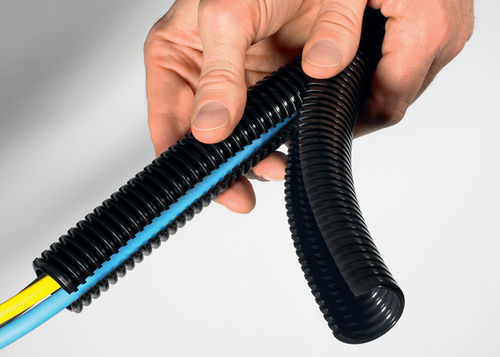 Gaine tubulaire - HG-DC13 - HellermannTyton - pour câbles / de câbles ...