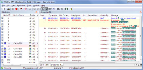 Logiciel de gestion et de configuration de réseau - CANopen Module - IXXAT Automation - de ...