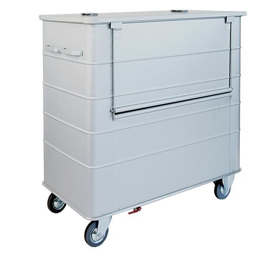 Container avec couvercle - 4500 CR - alvi - en métal / de transport / à ...