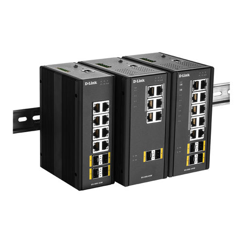 Commutateur Ethernet administrable - DIS-300G-8PSW - D-Link® - 14 ports ...
