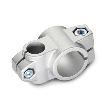 Connecteur de tube rond - GN 133 - Otto Ganter GmbH & Co. KG - en aluminium