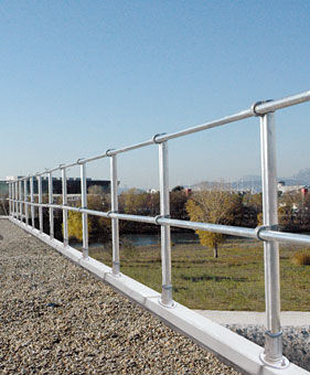 Rambarde rabattable - VersiRail® - MSA - en aluminium / pour toiture ...