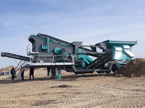 Crible à criblage mouillé - SW series - CONSTMACH Concrete Plants ...