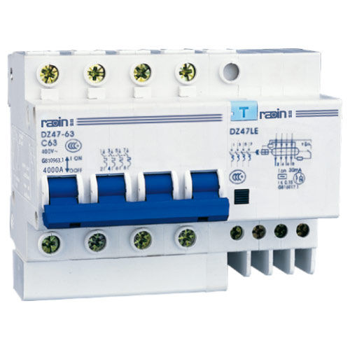 Disjoncteur magnéto-thermique - DZ47LE-63 series - Radin Electric Technology Co., lTD - contre ...