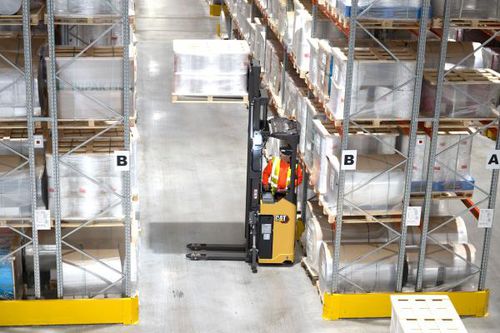 Gerbeur électrique - NSR12-20N2(I) - Cat Lift Trucks - à conducteur ...