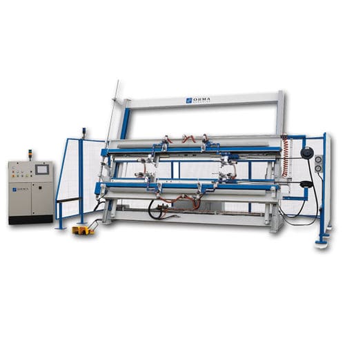 Cadreuse horizontal - FUTURA - ORMAMACCHINE S.p.A. - vertical / hydraulique