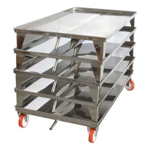 Chariot pour fromage - Due Ci Inox Snc - de stockage / de manutention ...