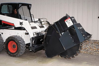 Trancheuse de sol à roue - WS series - BOBCAT - sur pneus / pour pelle ...