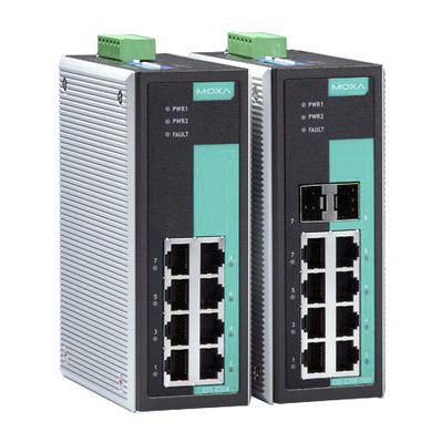 Commutateur Ethernet non administrable - EDS-G308 series - Moxa Europe - 8 ports / de fibre ...