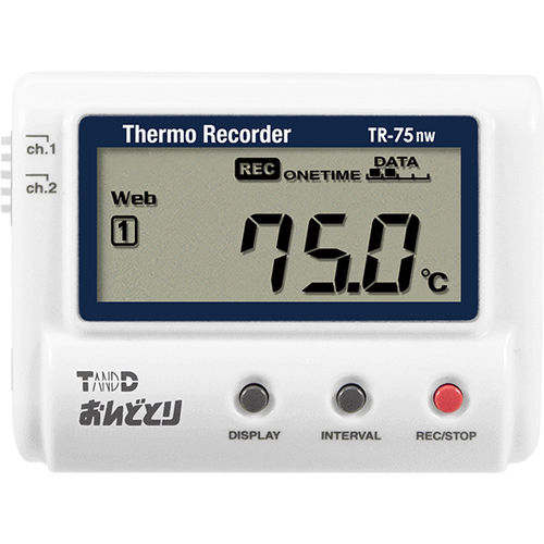Data logger de température - TR-75nw - T&D Corporation - sur réseau WLAN / USB / ethernet