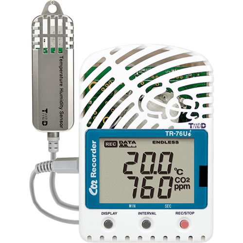 Enregistreur de données CO2 - TR-76Ui-S - T&D Corporation - de température et d'humidité / USB ...