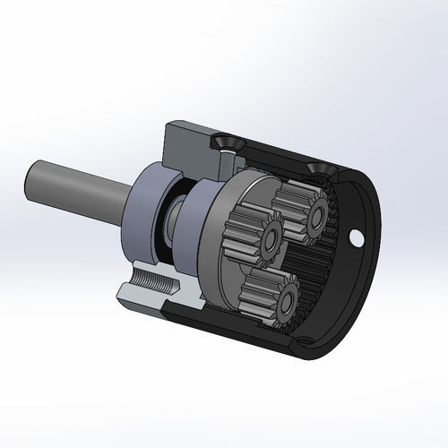 Réducteur épicycloïdal - D28STE1 - Tornomatic Pontirolo srl - coaxial ...